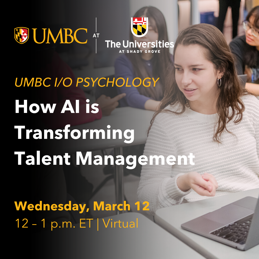 How AI is Transforming Talent Management | UMBC-Shady Grove